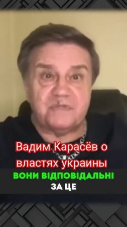 Вадим Карасёв о властях украины! #россия #украина #карасев