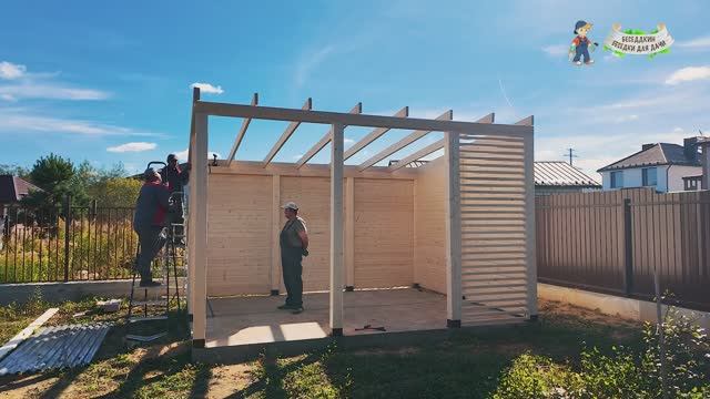 Таймлапс для компании "Беседдкин"