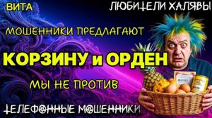 ВИТА. МОШЕННИКИ ПРЕДЛАГАЮТ ОРДЕН | ТЕЛЕФОННЫЕ МОШЕННИКИ