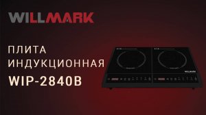 Индукционная настольная плита WILLMARK WIP-2840B