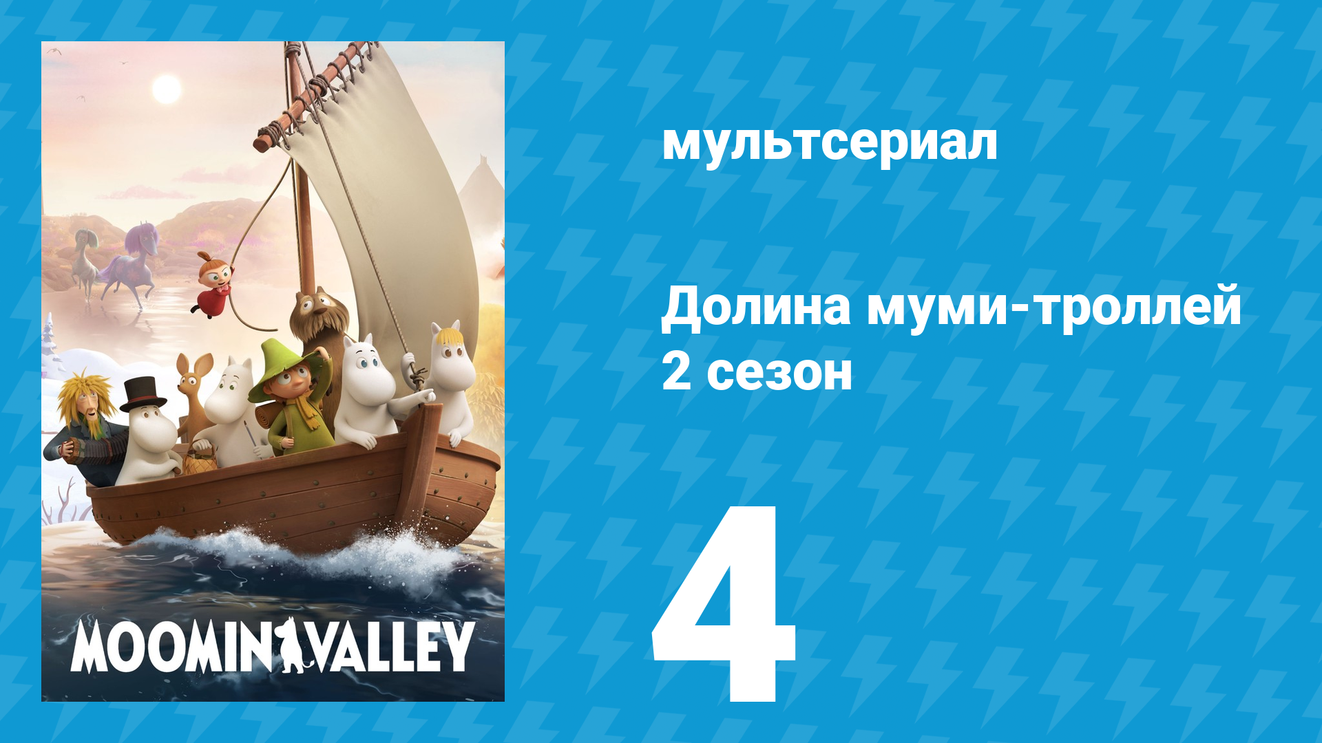 Долина муми-троллей 2 сезон 4 серия «Малышка Мю уезжает» (мультсериал, 2019)