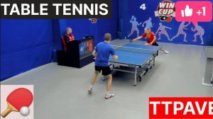 Супер розыгрыш настольный теннис #6🏆🥇🏓Table tennis shots defensive best in the best#shorts#sports🏆🥇
