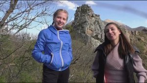 Скалолазы горы Острой.Край Ставропольский.