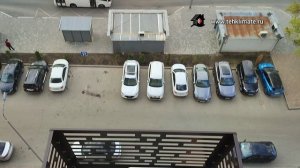 Закладка трассы, установка наружного блока кондиционера в корзину