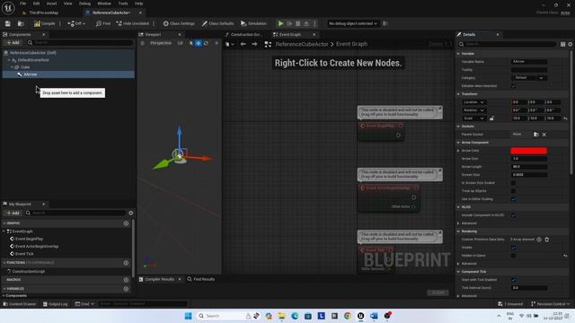 4 - Create a Cube Reference Actor