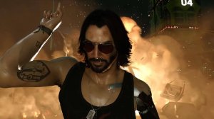 Эпическая графика с модами в игре Cyberpunk 2077