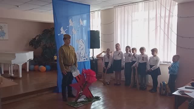 1 место - учащиеся 1-2 классов РСШ № 2 / Н. Н.Куневич "Поговори со мною, деда"