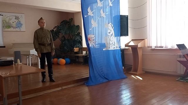 2 место – Матвей Барнев (5 кл., РСШ № 1) / Константин Симонов «Сын артиллериста»