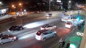 ДТП с мотоциклистом Омск, пр. К.Маркса ул. Лермонтова
