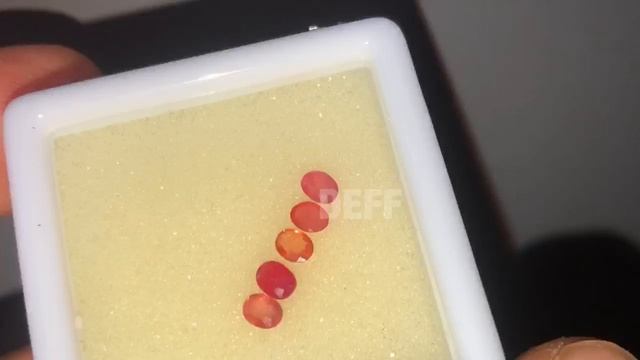 Сапфиры фантазийные 1,19кт №386