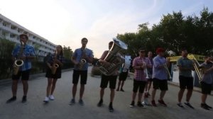 Оркестр "Touch the wind" в Коктебеле