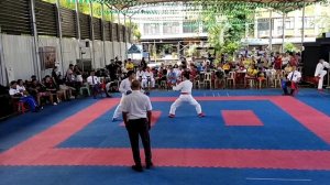 Karate Men's Kumite -75kg  Cebu (AKA) vs. Bohol (AO) @veronchannel3532 @jamelylomando1571