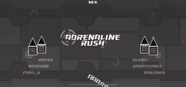 (Возрощение fuse rush)adrenaline rush by gonixel (weekly easy demon)