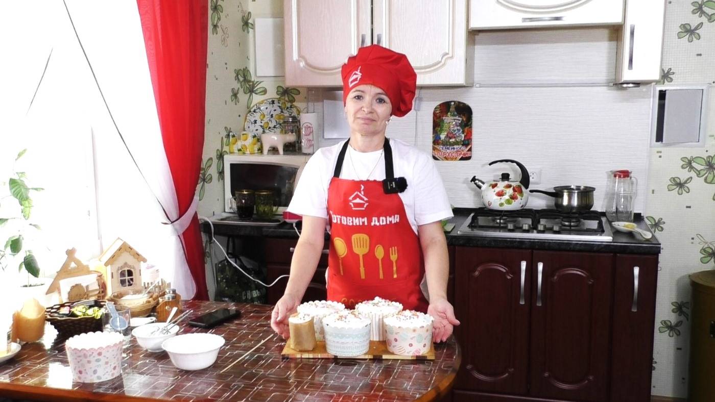 Мастер-класс (рецепт) по выпечке пасхальных куличей.