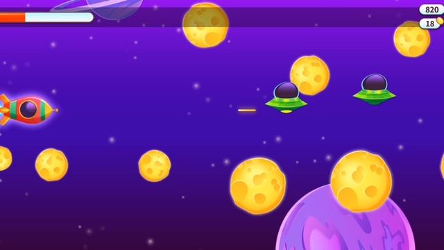 Играю в мини-игры (часть 7). Космическая стрелялка.