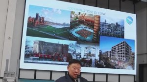 Лекция-диалог «Вызовы постиндустриального мира: роль и место Якутии" В.К.Павлов и Н.А. Барамыгин