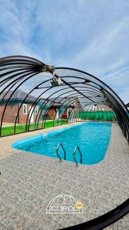 Купольный павильон 6х18 м для  бассейна | Заказать 📲 8(993) 370-44-00