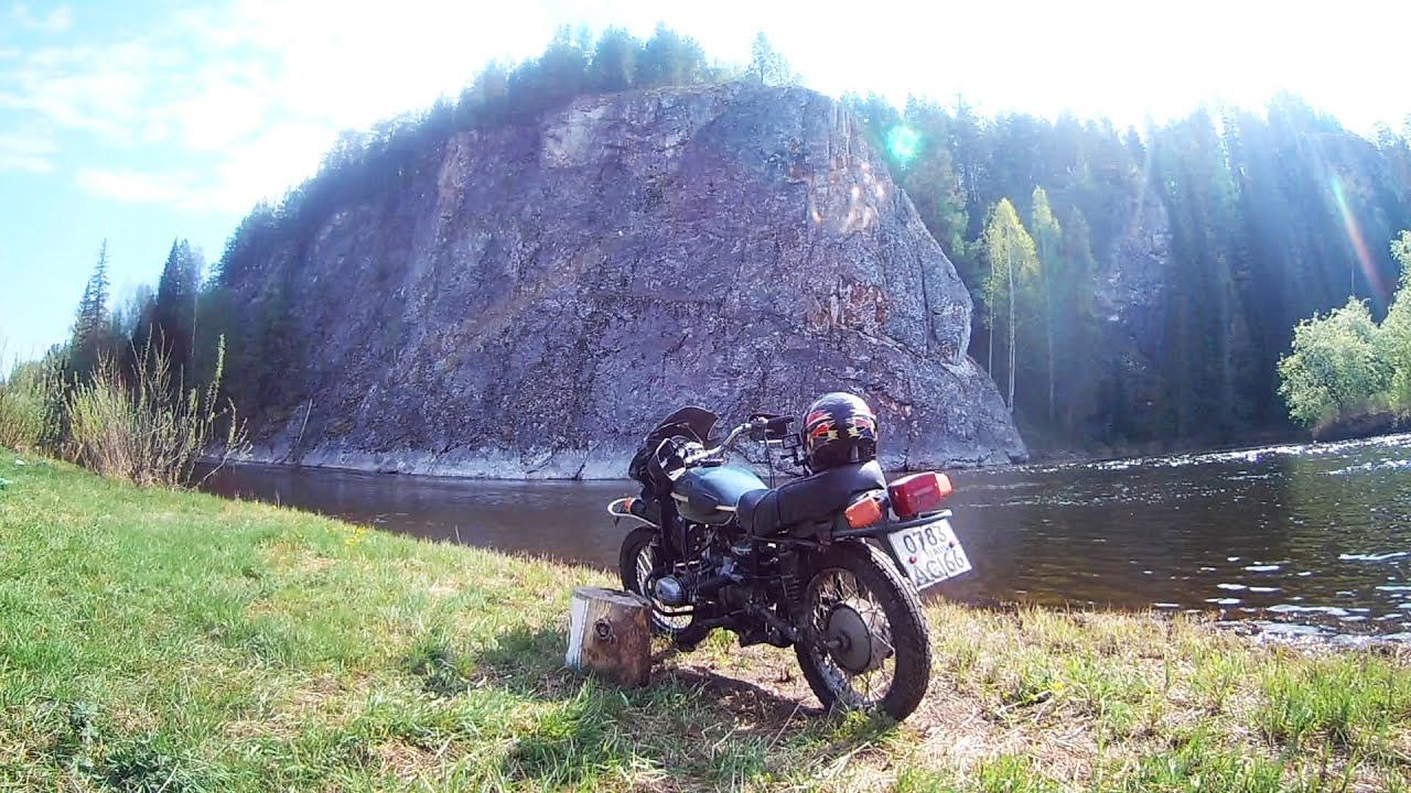 На Урале одиночке поехал на СИНИЕ СКАЛЫ и СЛОМАЛСЯ. Эндуро в лесу.