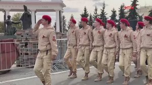 Репетиция парада ко Дню Победы