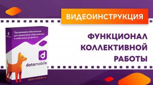 DataMobile. Функционал коллективной работы