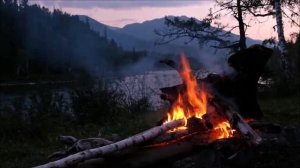 Слушая Тишину - Звуки Костра - Расслабляющие Звуки Природы