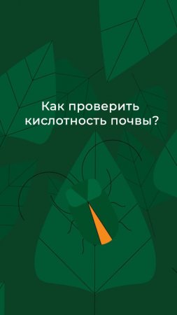 Как проверить кислотность почвы?