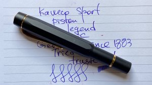 Kaweco AL Sport Piston Fill Fountain Pen ASMR