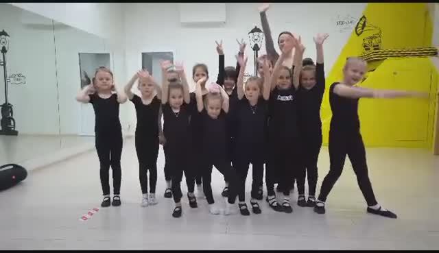 Тренировка на современной хореографии