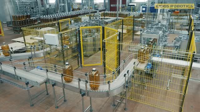 Автоматическая линия по сборке ПЭТ-кег