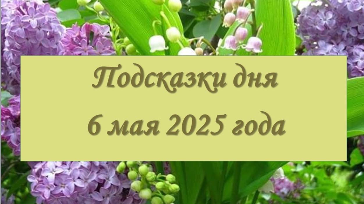 Гороскоп на 6 мая 2025 года (общий, по показателям дня)