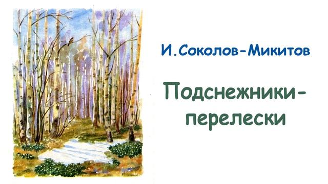 «Подснежники-перелески» И. Соколов-Микитов - Слушать
