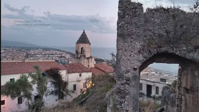 Скалея, Италия, побережье, пляж, море. Scalea, Italy, beach.