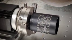 Тест поворотной оси - лазерный станок jpt30m7