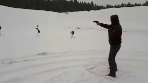 Вот так "суровые челябинские парни" готовятся на "Русскую Сталь" при -17*