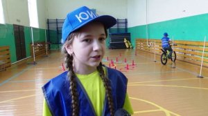 Юные инспекторы дорожного движения Шадчинской школы готовятся к конкурсу «Безопасное колесо»