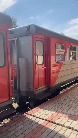 Эстетика Тульской Детской железной дороги! Насладитесь прекрасными звуками!