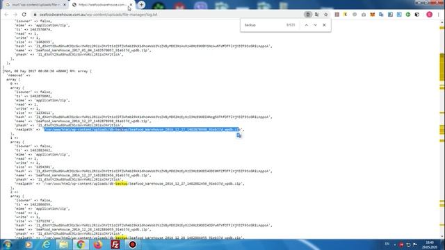 Зеркало Интернета 1.0 - 43.1 Ищем логи и бекапы