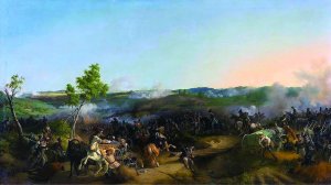 The Battle of Valutino on 19 August 1812 by Peter von Hess