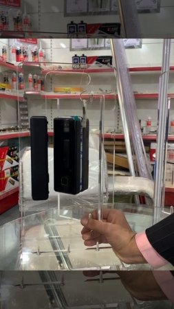 Glass door lock (. Password,face, fingerprint saccner)