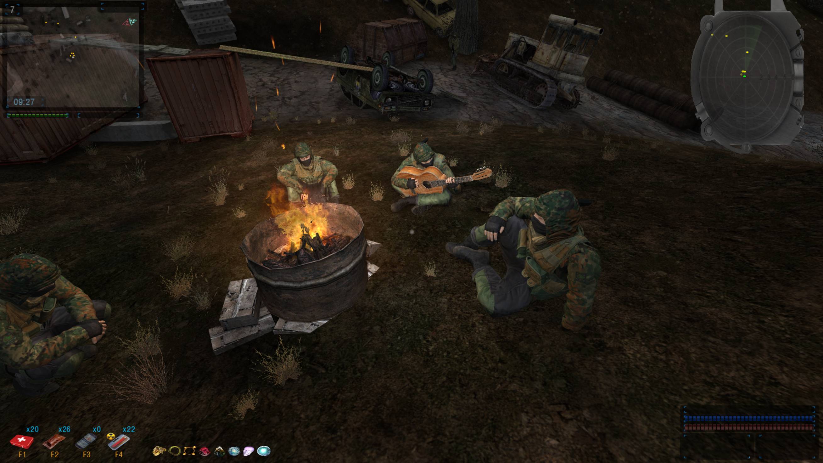 S.T.A.L.K.E.R. песни у костра. Мое поколение.
