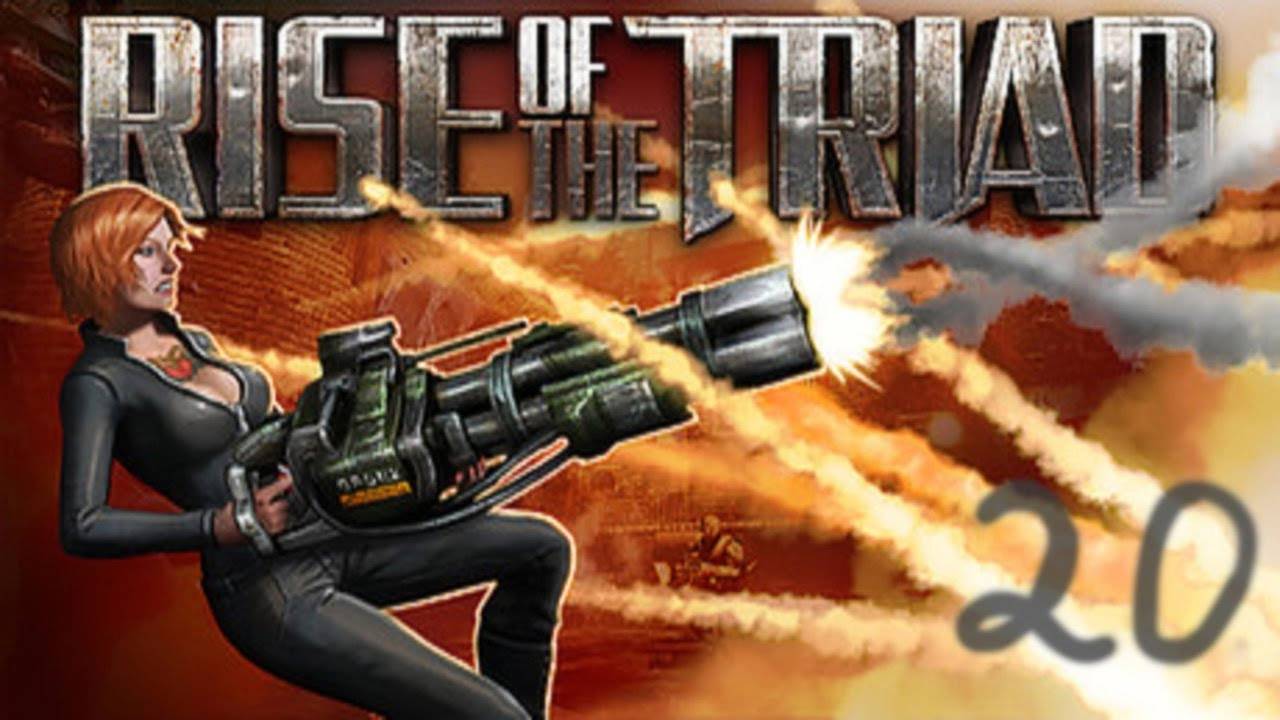 Прохождение Rise of the Triad #20 (El Oscuro) ФИНАЛ