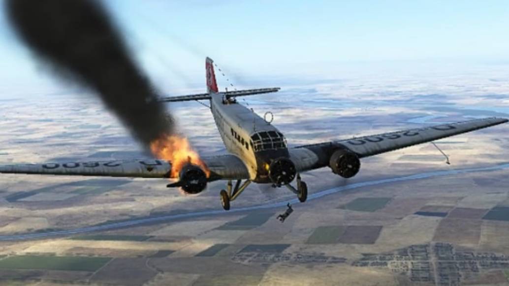 И-16 против двух Ju52. Второго просто измотал. Oculus Quest 3 VR