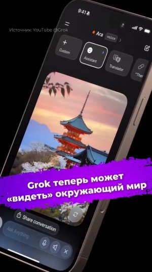 Grok теперь может «видеть» окружающий мир #Grok #ии #нейросеть #новости #искуственныйинтеллект #ixbt