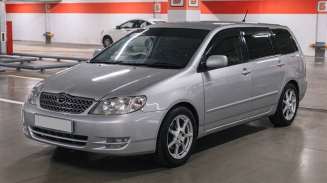 Toyota Corolla Fielder, слегка подгнил.