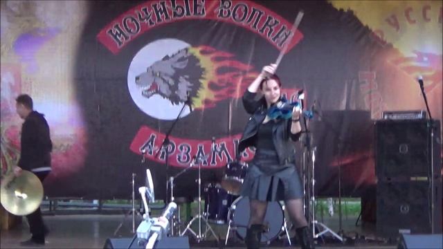 Инесса Виноградова - Соло на скрипке (Открытие мотосезона 2025)