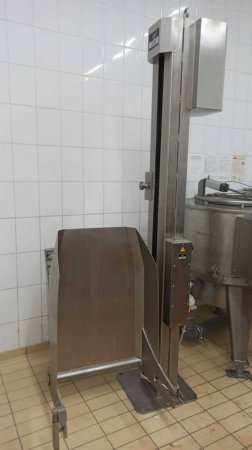Подъёмник-опрокидыватель столбовой стационарный ASP-POS-N