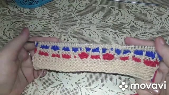 74.МК.# " МОЗАИКА"# БЕСШОВНЫЕ ТАПОЧКИ-СЛЕДОЧКИ  ИЗ ОСТАТКОВ ПРЯЖИ # С ВЕЕРАМИ #НА ДВУХ СПИЦАХ