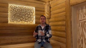 Русская традиционная баня из липы с лыком | печь из будущего Футурус | липовый горбыль