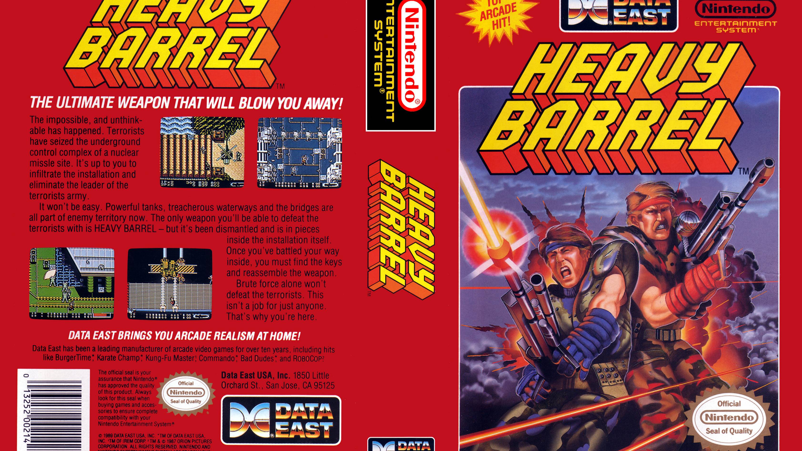 🎮Heavy Barrel // Nes // Dendy // 1440p, 60 fps 🔫