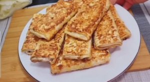 Закуска из лаваша с капустой и яйцом